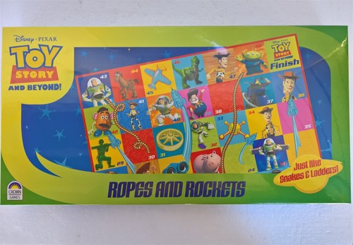 ~ Toy Story - ROPES & ROCKETS BOARD GAME Snakes & Ladders | eBay Australia