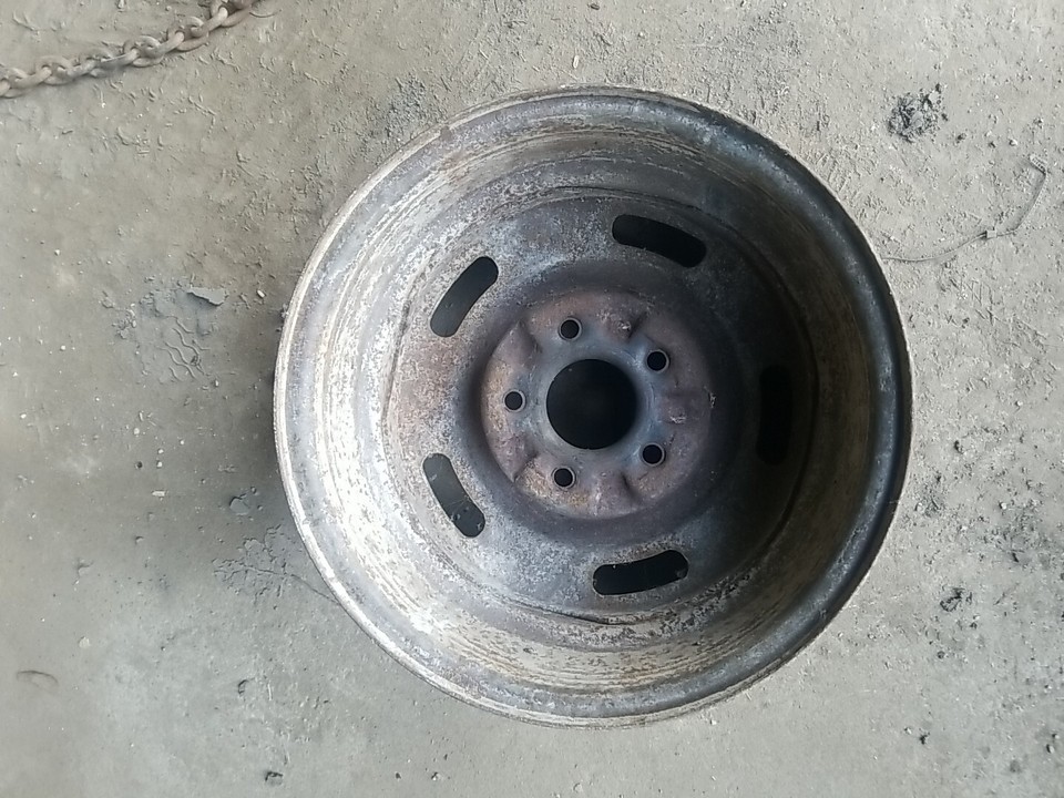 Original 1977 Corvette Rally Wheel 15x8 Code 5 Lug OEM GM | eBay