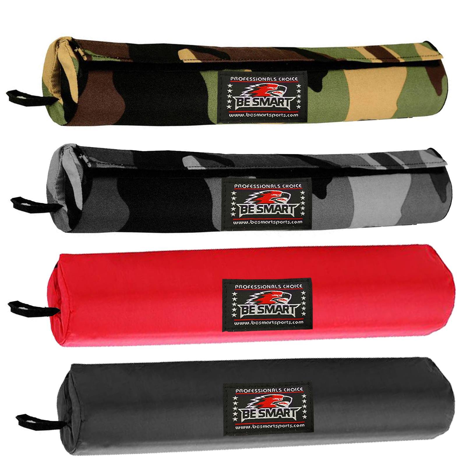 Barbell Pad Cover Padded Olympic Standard Bar Pull Up Squat Weight Back ...