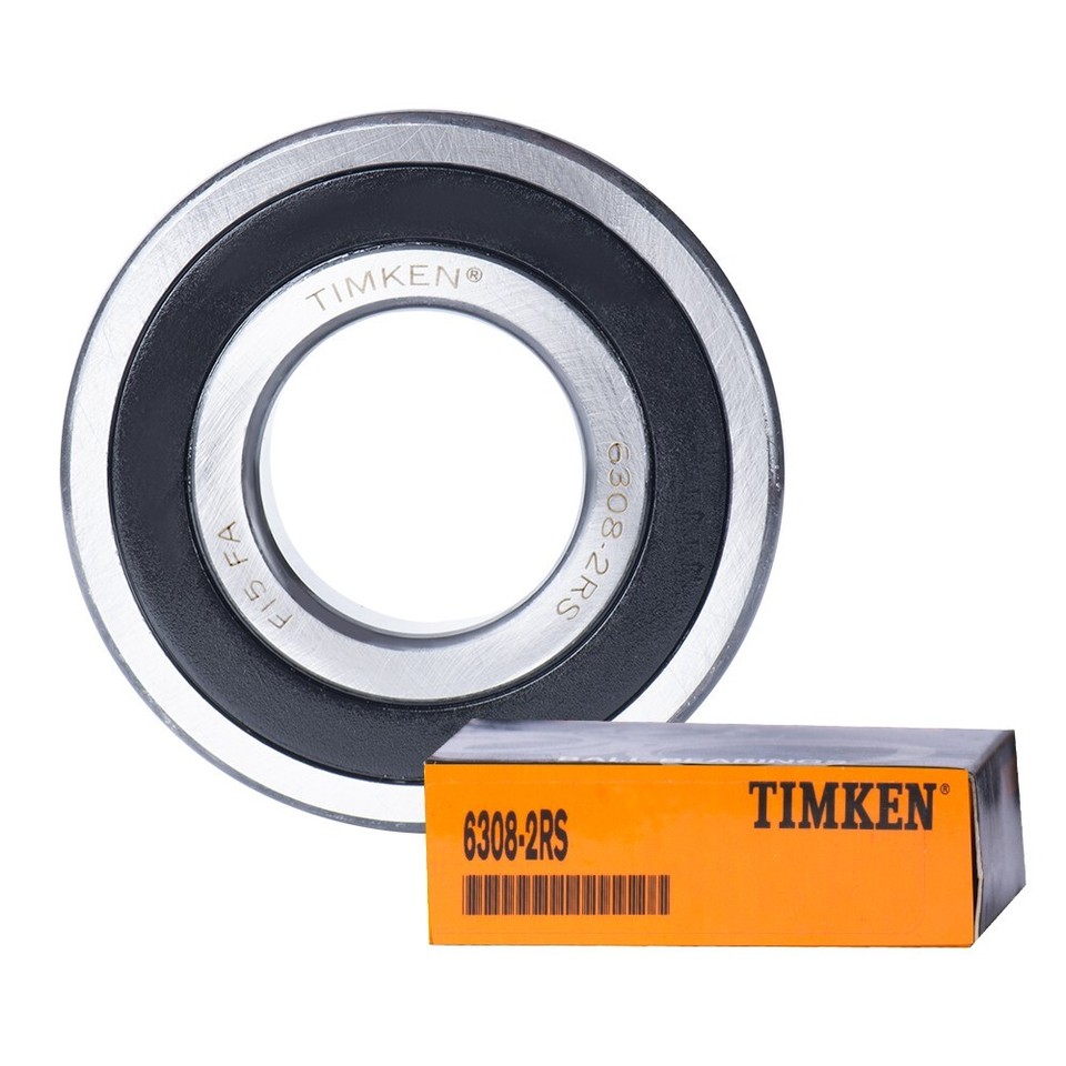 USA Brand TIMKEN 6308-2RS Ball Bearing Supreme Rubber Sealed 40x90x23mm ...