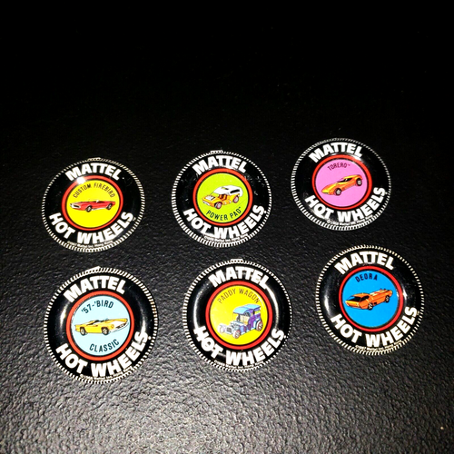 Original Hot Wheels Redline Late 1960's Collectors Buttons Lot - Set 11 ...