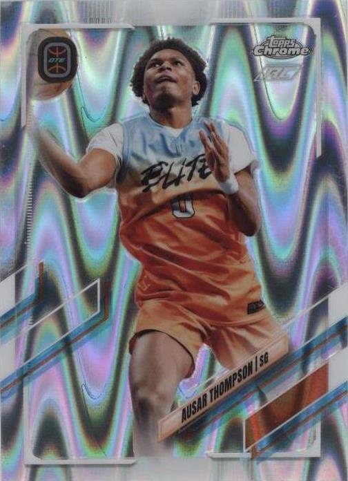 2021-22 Topps Chrome OTE Overtime Elite - Ausar Thompson #40 RayWave ...