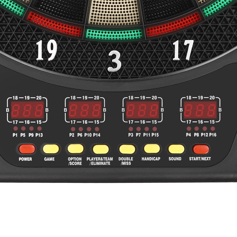 Electronic Dart Board Innovative Dart Machine Round Dart Board with 6 ...