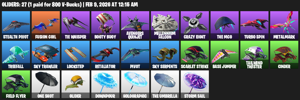 STEALTH REFLEX - 42 SKINS - CLUTCH - GRIND - FULL ACCESS | eBay