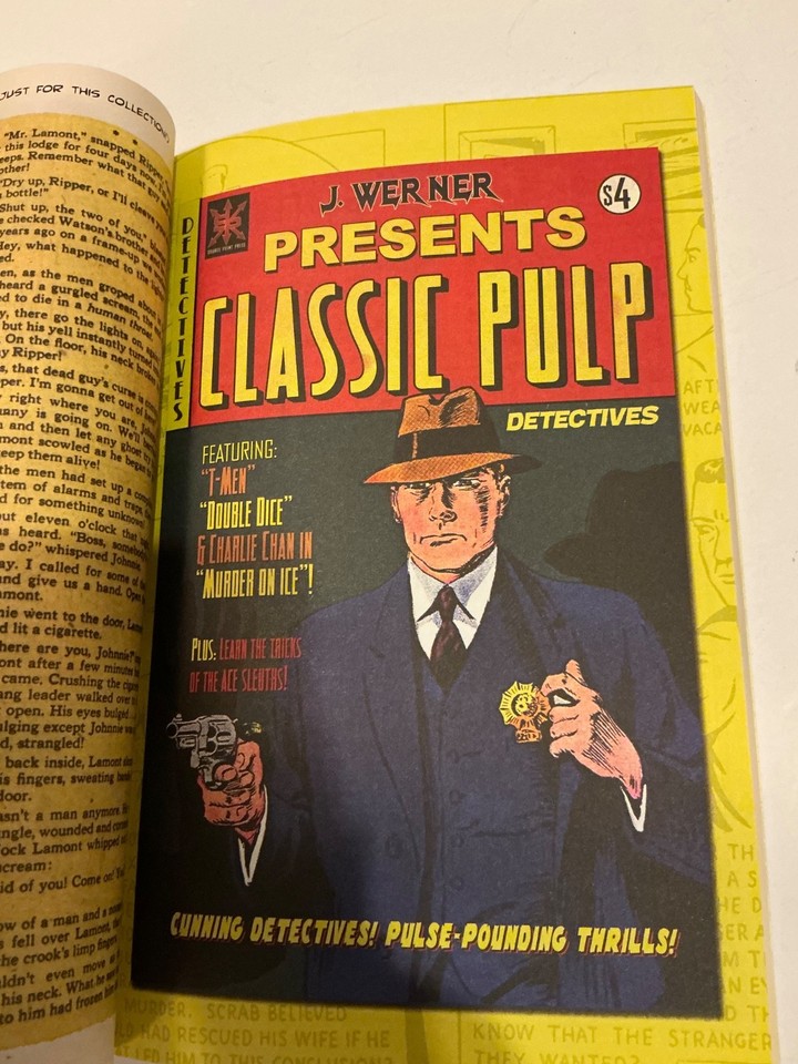 J Werner Presents Classic Pulp TPB #1 Spooks & Sleuths (NM) 1950’s ...