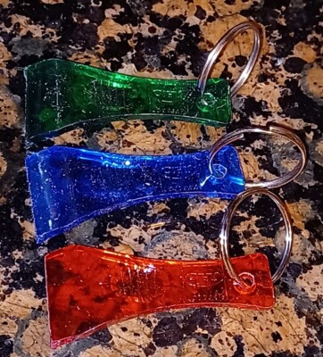 LOT OF 3 Keychain OHIO LOTTERY Key Ring Fob Lucky Ticket Scratcher ...