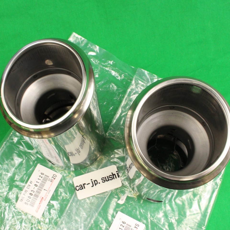TOYOTA GENUINE 86 GT86 Scion FRS & Subaru Large Exhaust Muffler Tips ...