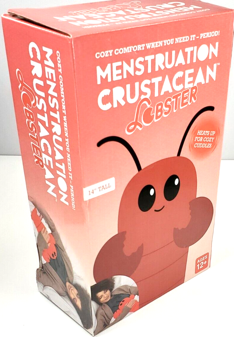 What Do You Meme? Menstruation Crustacean Electric Heating Pad - MCL502 ...