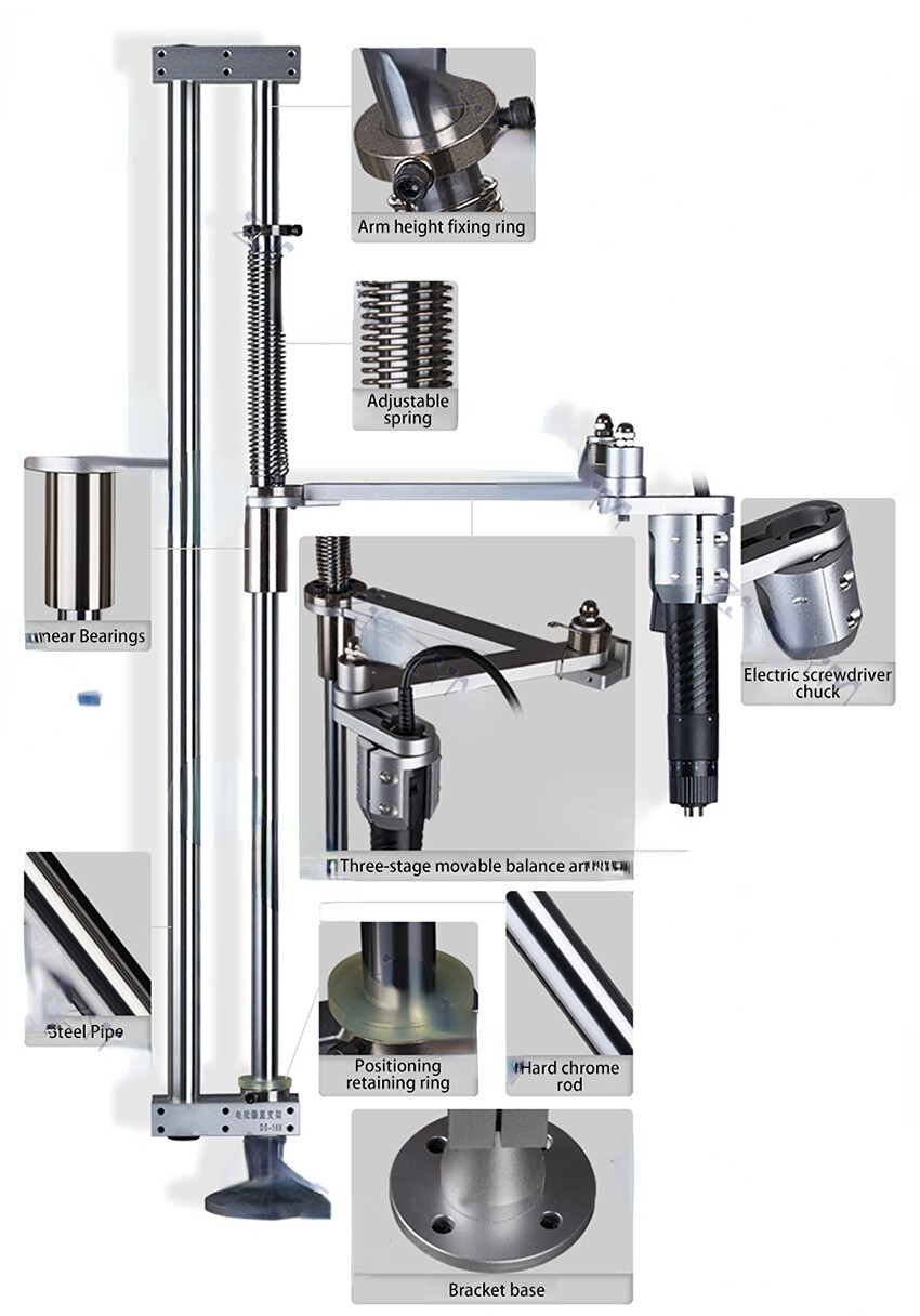 Electric Screwdriver Vertical Stand Balance Arm Screwdriver Fixing ...