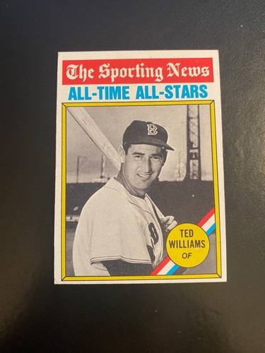 1976 TOPPS BASEBALL #347 TED WILLIAMS ALL-TIME ALL-STAR!! $1 SHIPPING ...