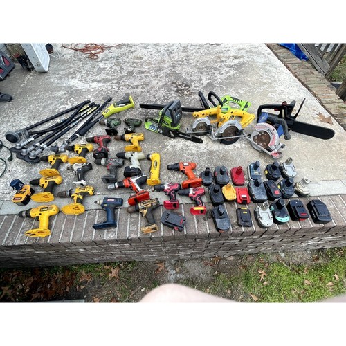 Huge Power Tool/Battery Lot (Read Description) | eBay