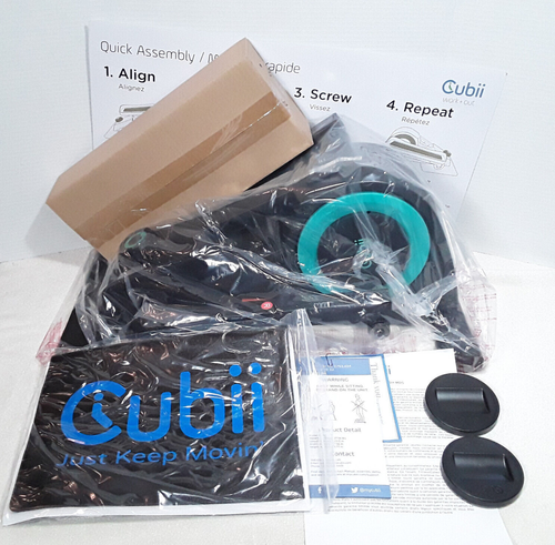 Cubii Jr Compact Seated Elliptical Under Desk Bike Pedal F3A2 Turquoise ...