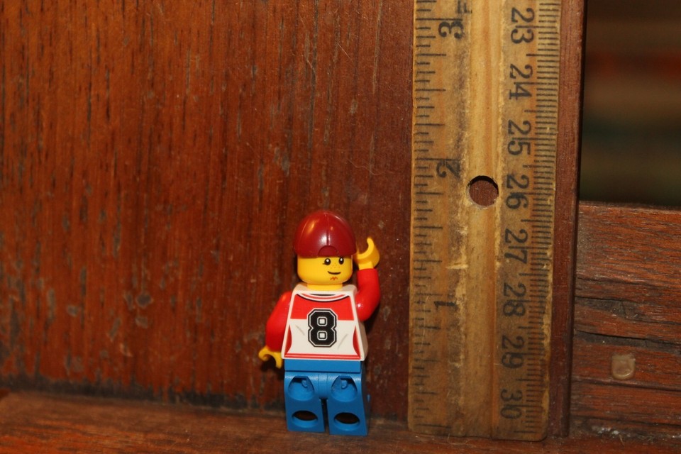 Lego Mini Fig Male Letterman Jacket | eBay