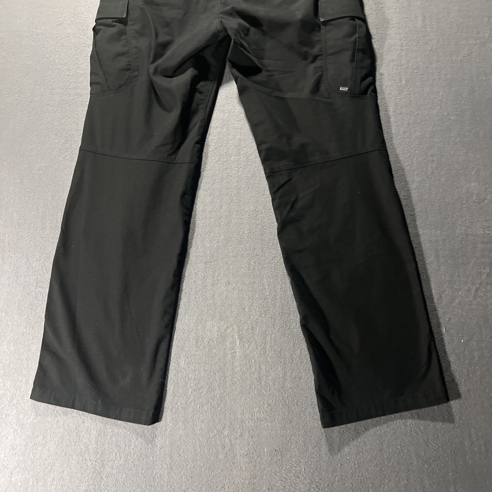 511 Tactical Pants Womens 12R (Fits 34x30) Black Ripstop Cargo Security ...