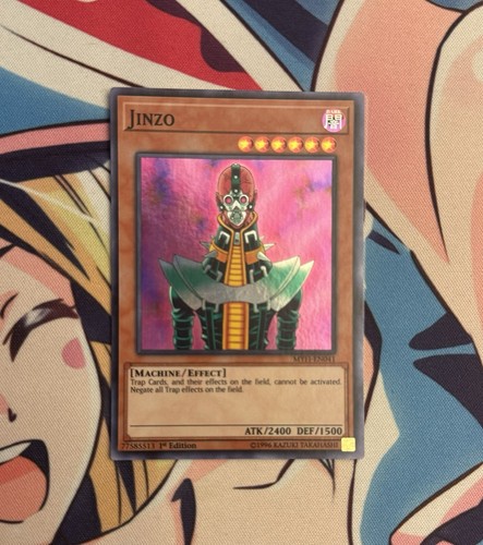 Yugioh Jinzo Super Rare MYFI 1st Edition NM | eBay