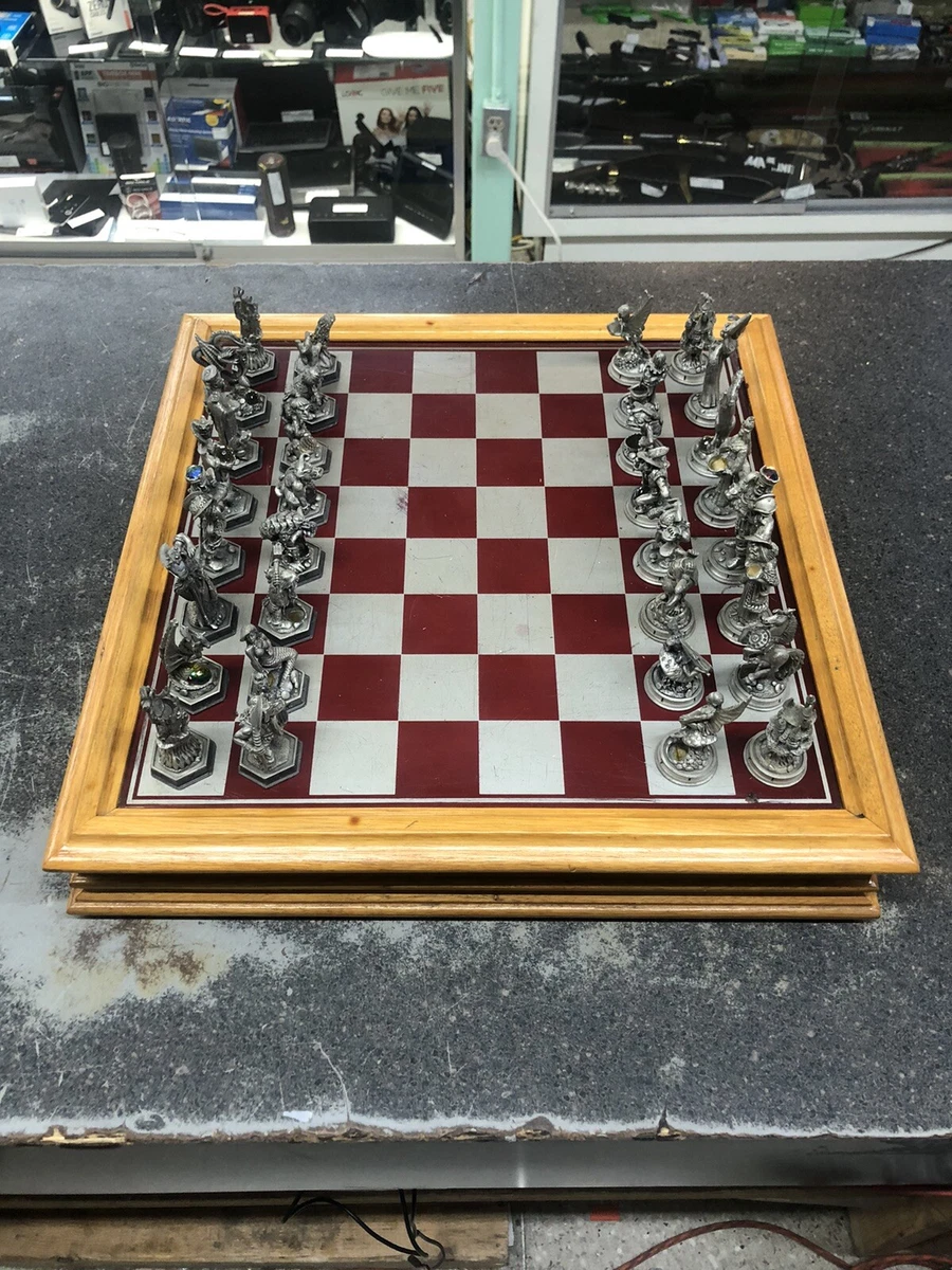 Swarovski Crystal Chess Set