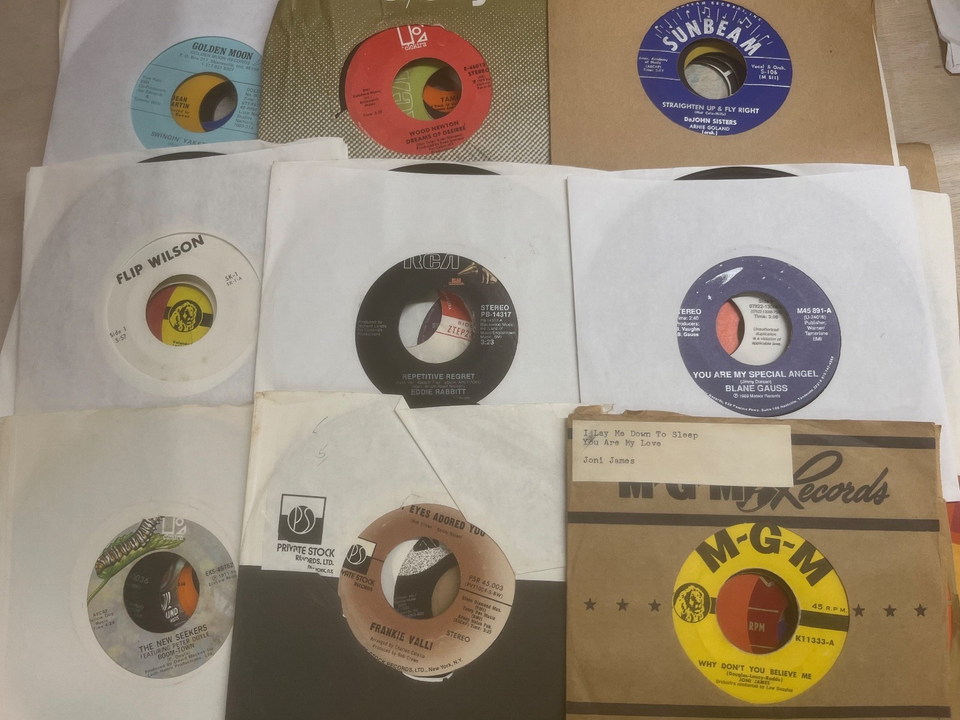 Wholesale lot of over 1200 Vintage 45 RPM records - 50s to 90s HUGE JOB LOT | eBay
