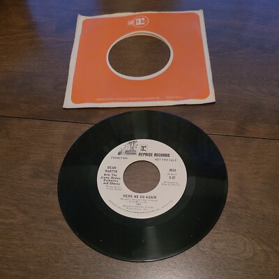 Nice 1970s Reprise 45 Promo #0934 Dean Martin My Woman My Wife Here We ...