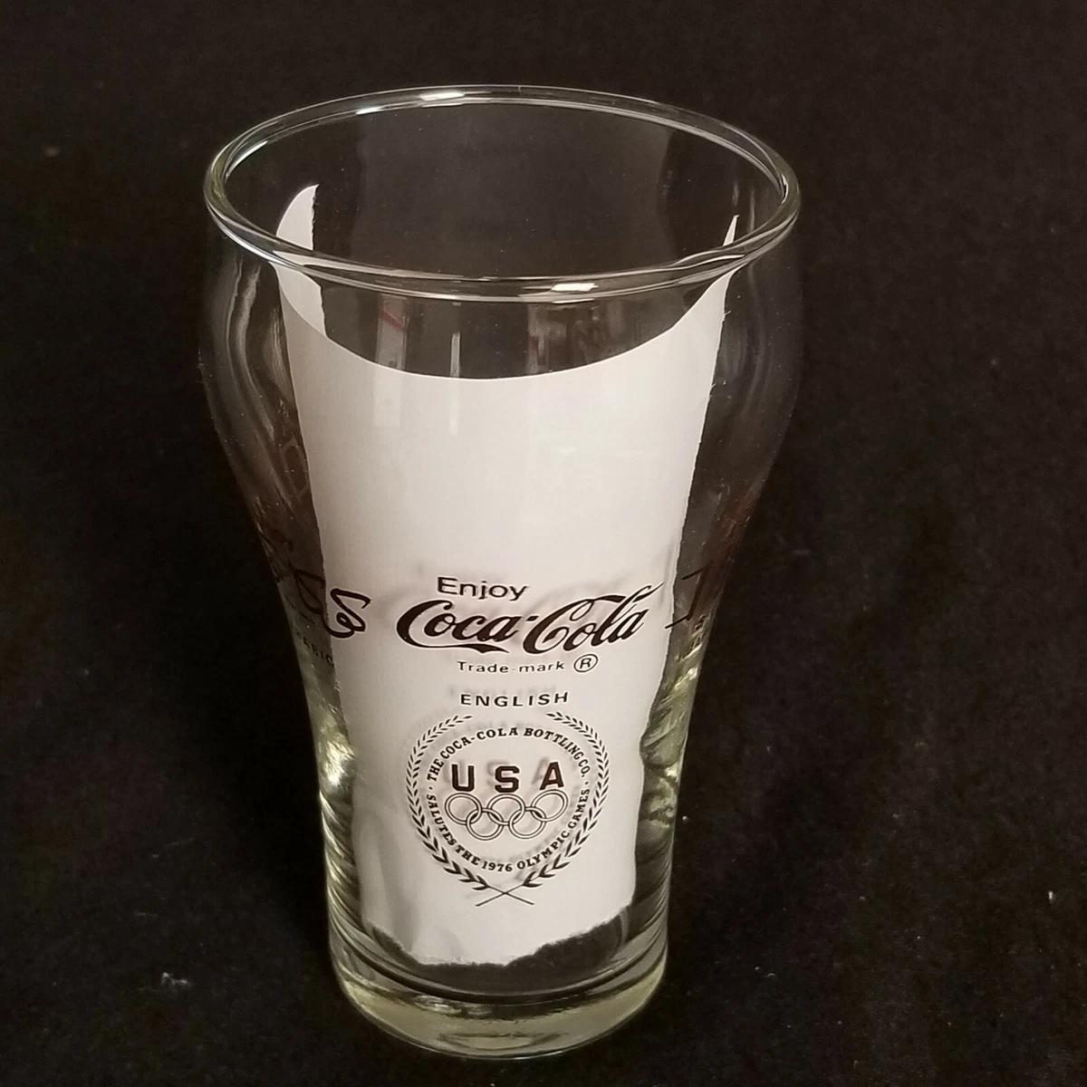 1976 Olympic Coca Cola Glass