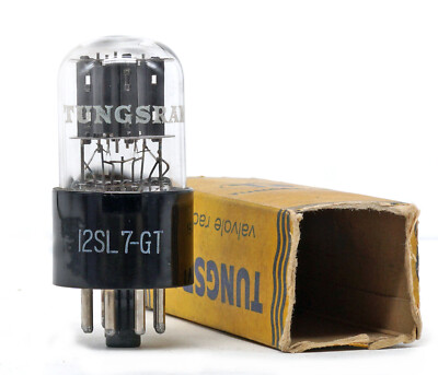 12SL7GT TUNGSRAM NOS JAPAN Tube Valve Röhre Valvola Lampe Valvula 진공관 真空管 电子管 | eBay