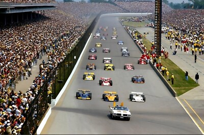 1972 Hurst Olds Indy Pace Car Convertible (TRACK) POSTER 24 X 36 INCHES ...