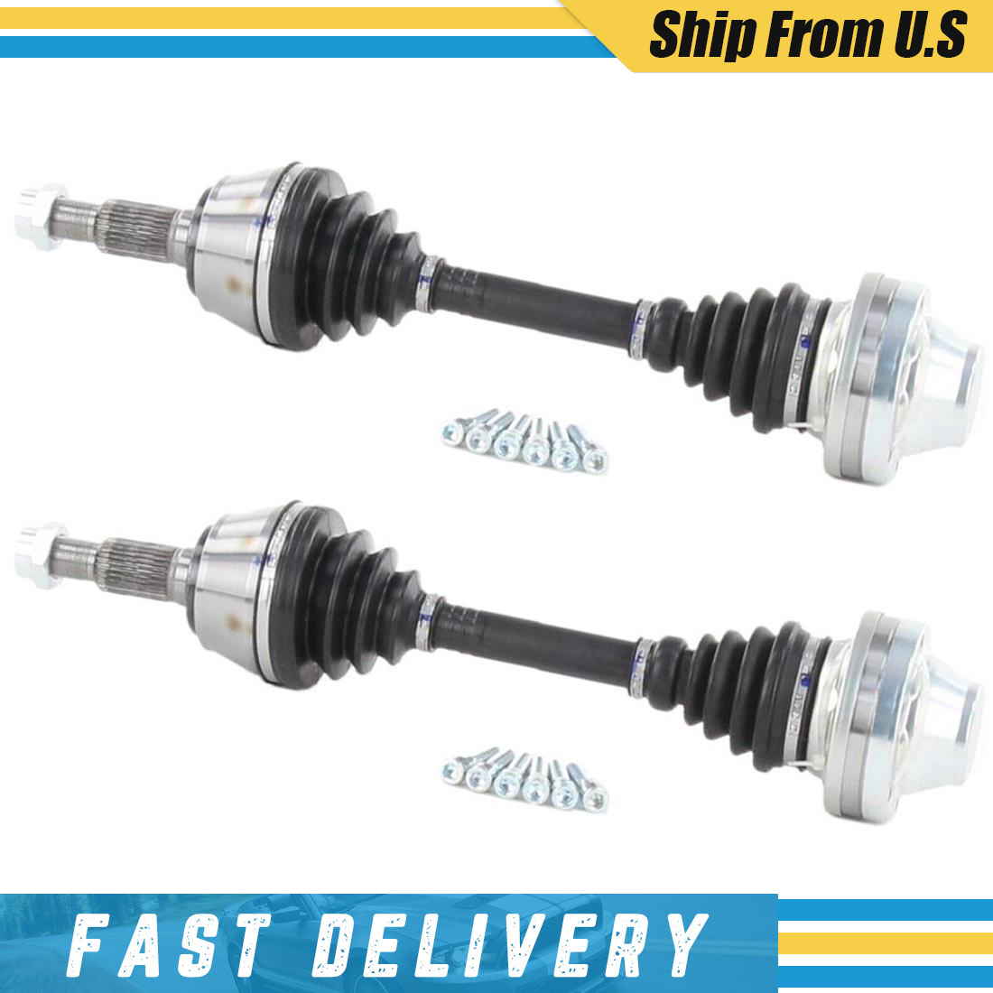 For 2004 2005 2006-2010 Porsche Cayenne Turbo S 3.6L 4.8L Front CV ...