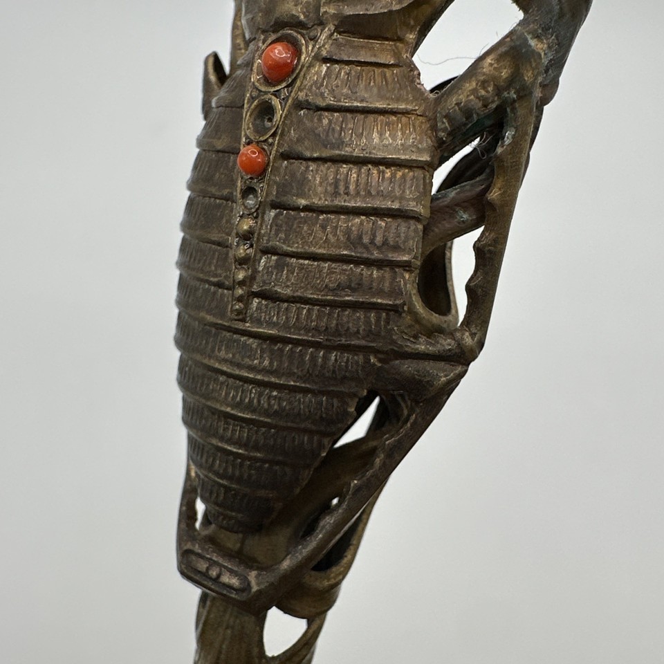 Vtg Beetle Hat Pin Bug Insect Scarab Brass | eBay