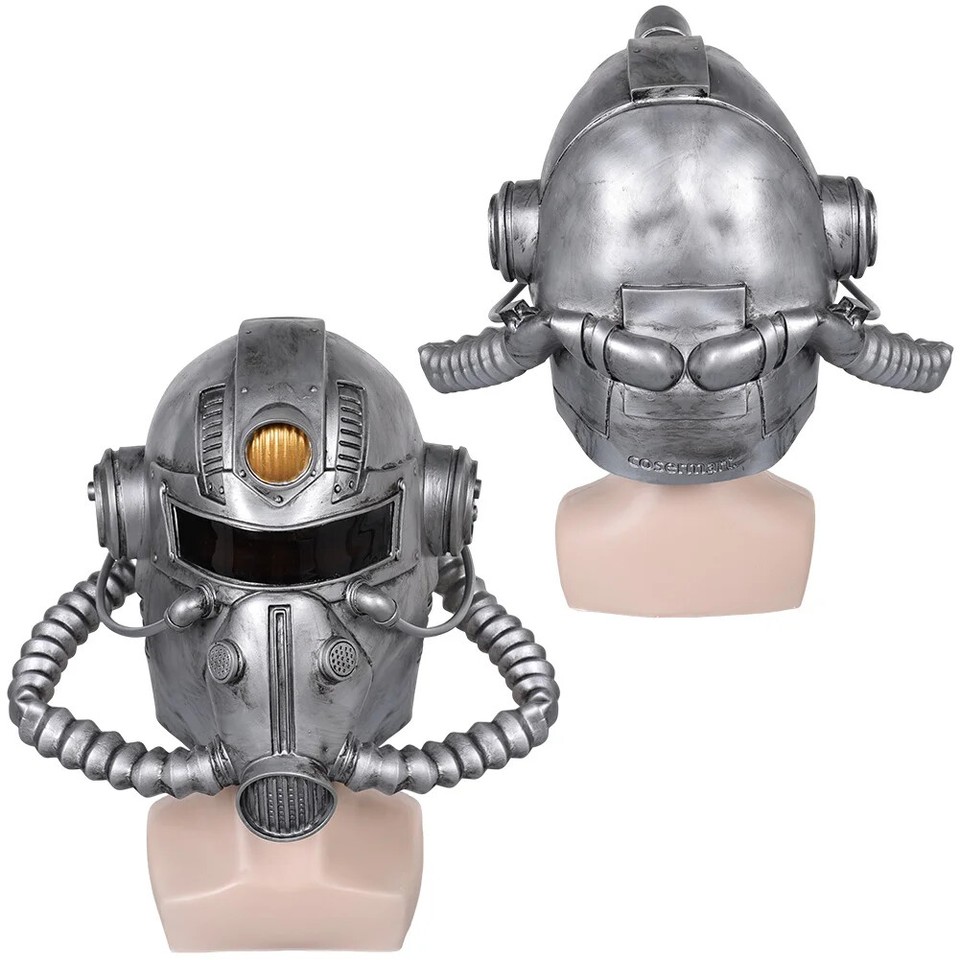 Fallout Maximus Cosplay Soldiers Latex Helmet Halloween Mask Costume | eBay
