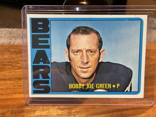 1972 TOPPS FOOTBALL CHICAGO BEARS #11 BOBBY JOE GREEN NMT | eBay