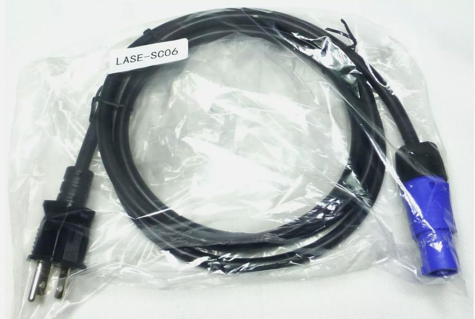 12 Ft (3.6M) PowerCon NEUTRIK REAN to 3 Pin AC Edison Plug 14AWG | eBay