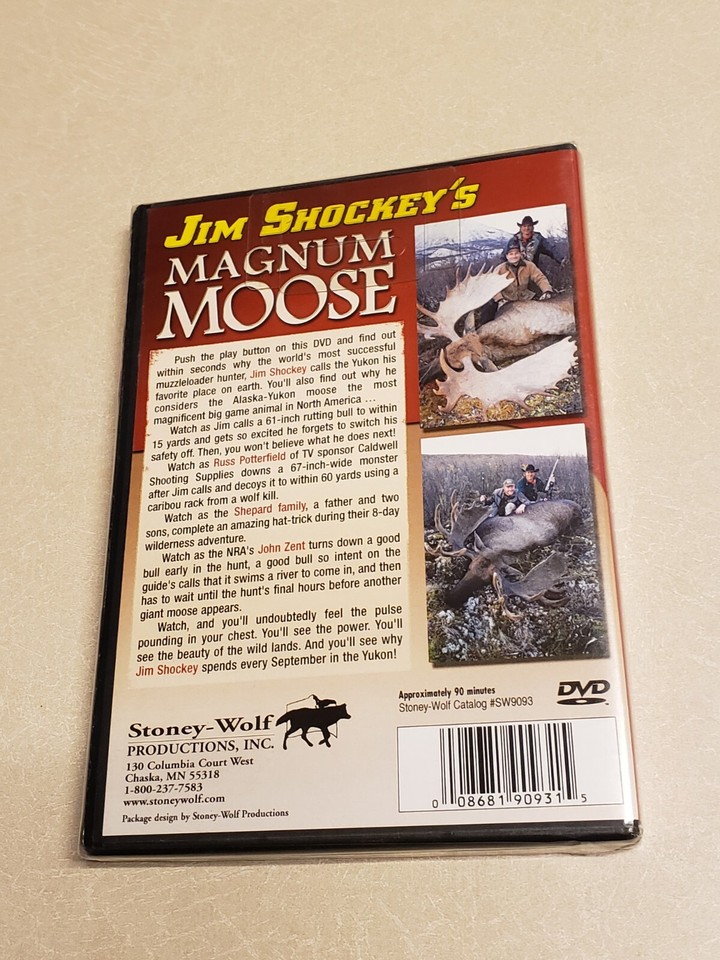Magnum Moose (DVD, 2008) Stoney Wolf 8681909315| eBay