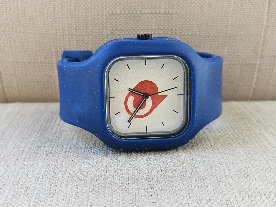 Modify Watch Wristwatch Blue Rubber Sport Band Quartz Analog Unisex ...