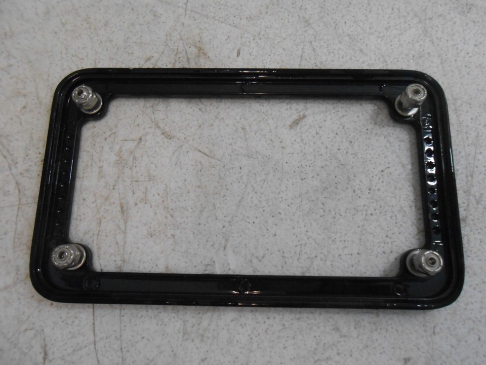 Harley Davidson Street Glide LIC License Plate Frame + NUTS MOTORCYCLE ...