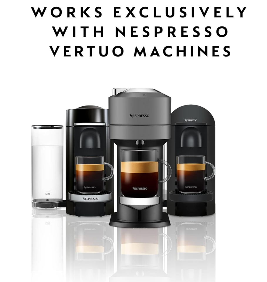 Nespresso Capsules Vertuo,Stormio, Dark Roast Coffee,30-Count Coffee ...