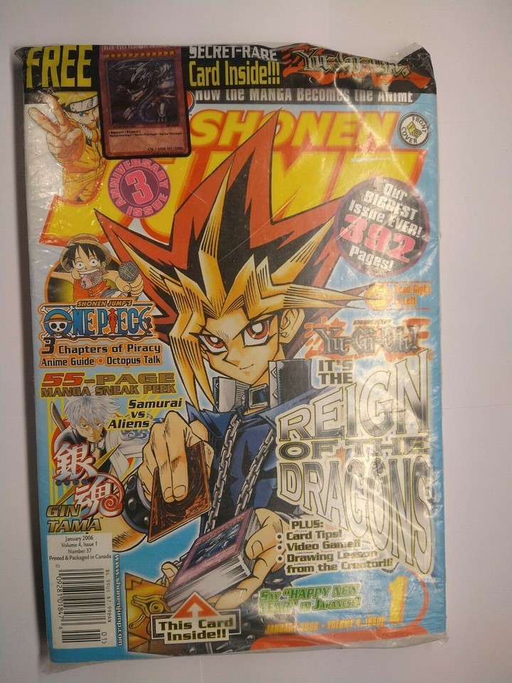 shonen jump volume 4 issue 1 (sealed) | eBay