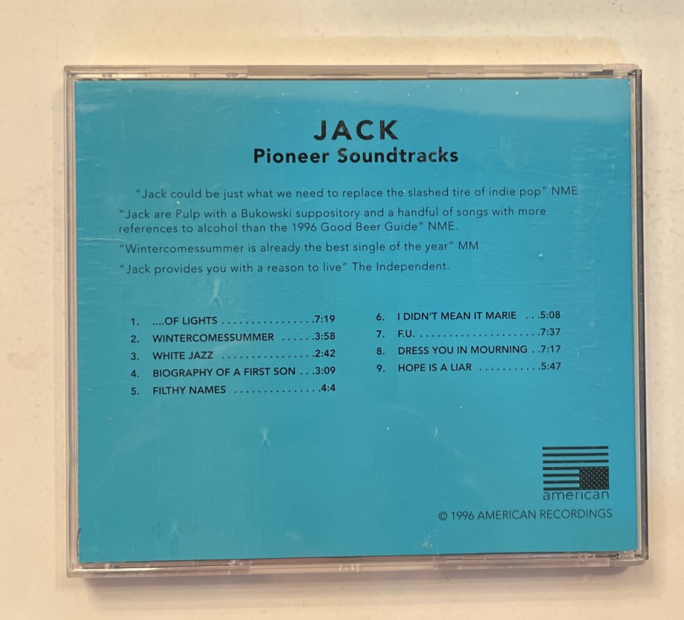 Jack Pioneer Soundtracks RARE PROMO Version | eBay