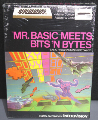 SEALED Mr Basic Meets Bits 'N Bytes Mattel Electronics 1983 ...