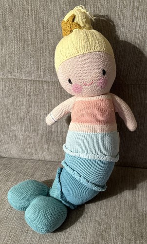 Cuddle + Kind Skye The Mermaid Handmade Plush Doll Stuffed Toy Peru ...