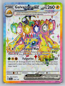 Galvantula ex 2024 Scarlet & Violet: Stellar Crown #159/142 Ultra Rare ...