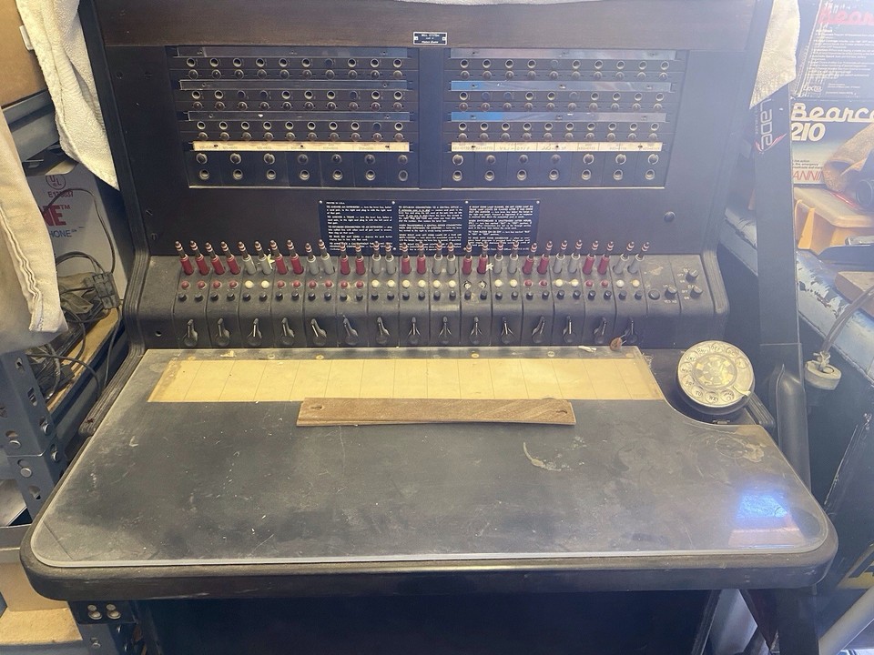 Vintage Rare Bell System Telephone Operator Switchboard Complete | eBay