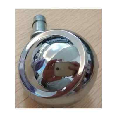 2" inch Shepherd Round ball Metal Tread with Chrome Plating Caster ...
