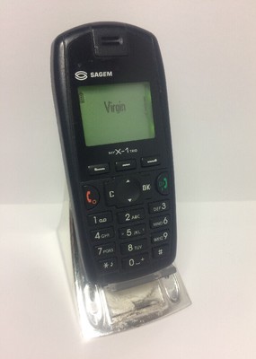 Sagem MYX-1 Trio - Mobile Phone - Black - MYX 1 - Virgin - Rare Old ...