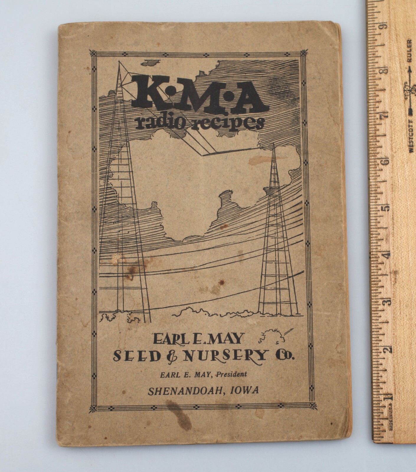 Vintage 1920s KMA Radio Recipes Booklet Earl May Seed Nursery ...