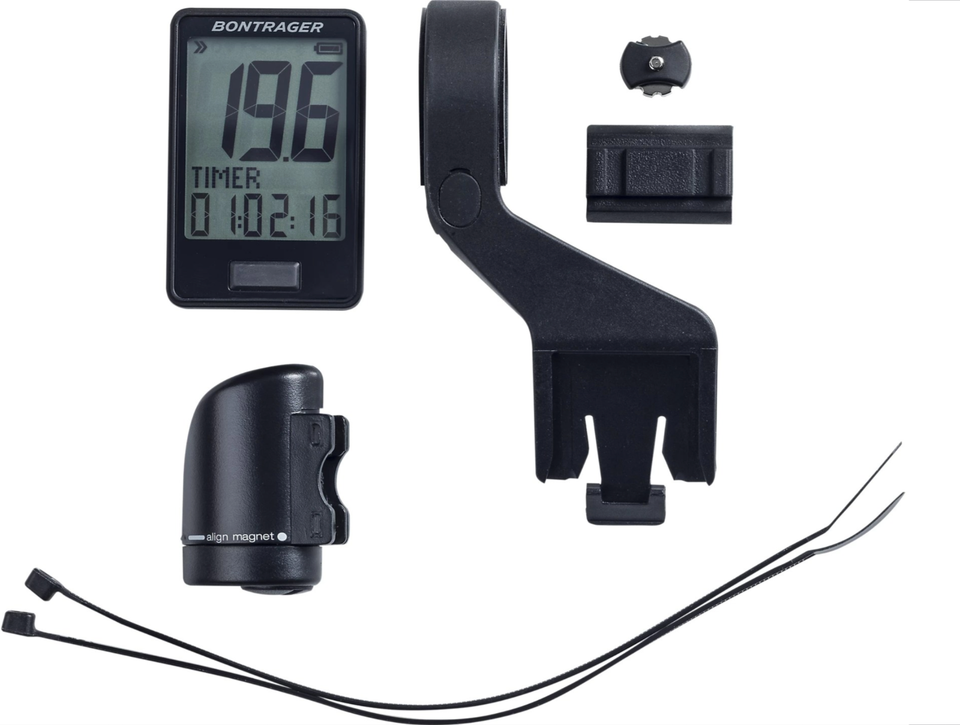 BONTRAGER RIDEtime Bike Cycling Computer w/ Large Easy-To-Read Screen ...
