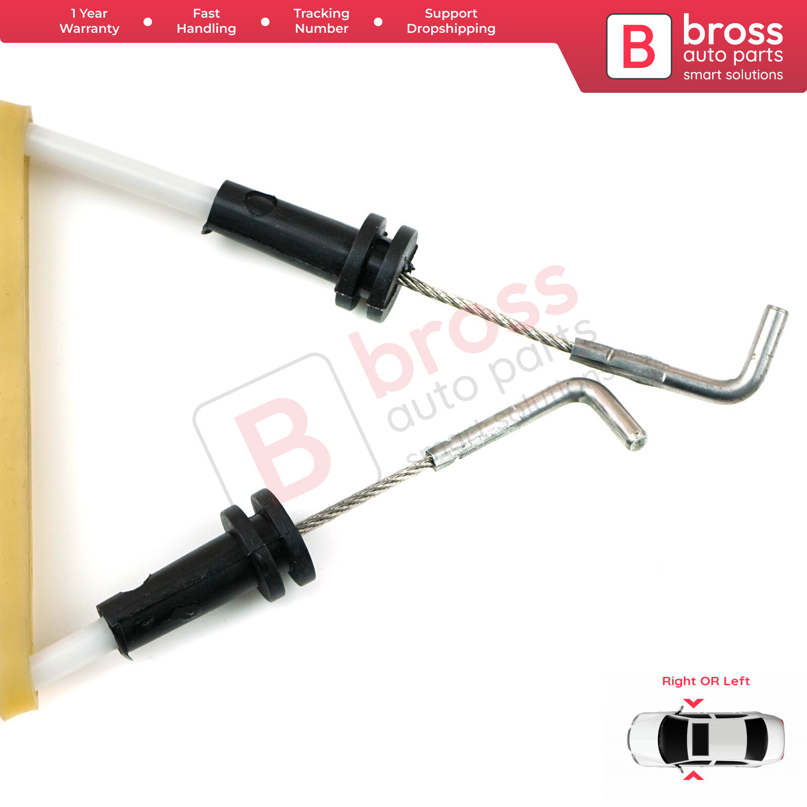 Inner Door Handle Lock Bowden Cable 813712F000 Front for Kia Cerato ...