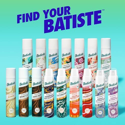 Batiste Sweat Activated Dry Shampoo Neutralizes Odor for Up to 24 Hours ...