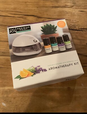 Meridian Point - Aromatherapy Kit USB Portable Oil Diffuser & 4 ...