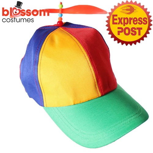 AC2001 Propeller Hat Snap Cap Costume Fancy Tweedle Dum Dee Clown ...