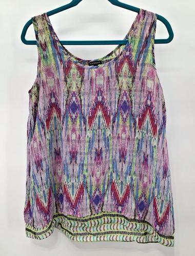 Hannah Top Blouse Size M Pullover Sleeveless | eBay