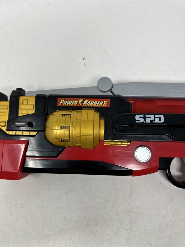 Power Rangers Spd 2005 Delta Enforcer Gun Working Sounds | eBay